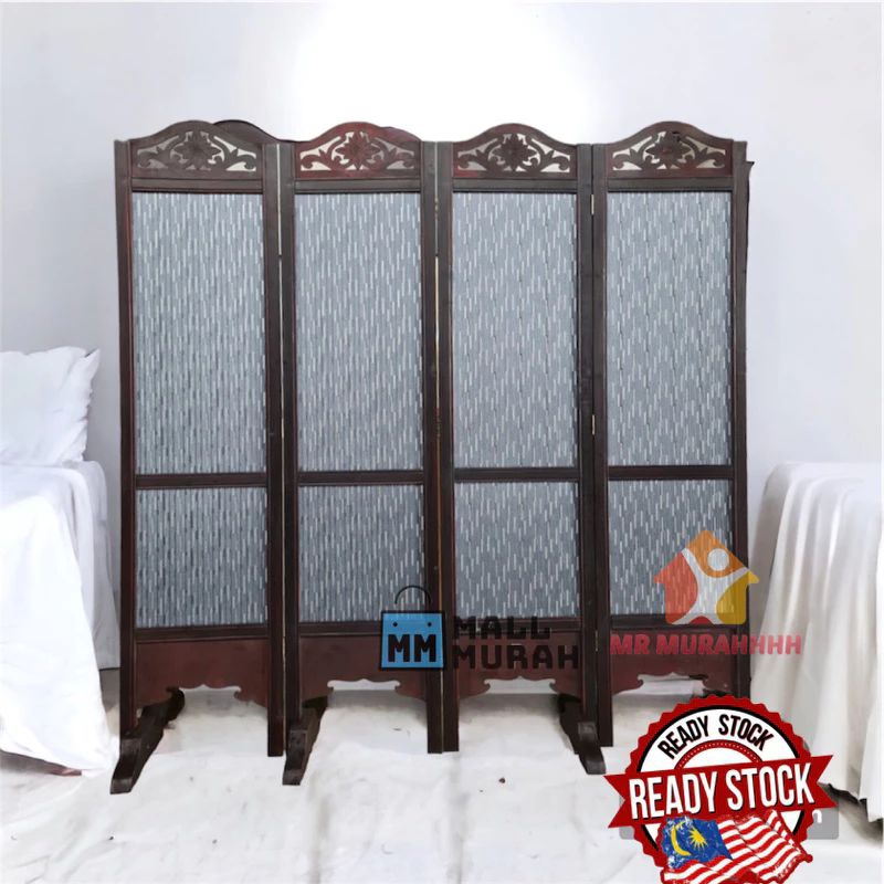 Original partition kayu pembahagi Ruang Kayu Original Wood Screen With ...