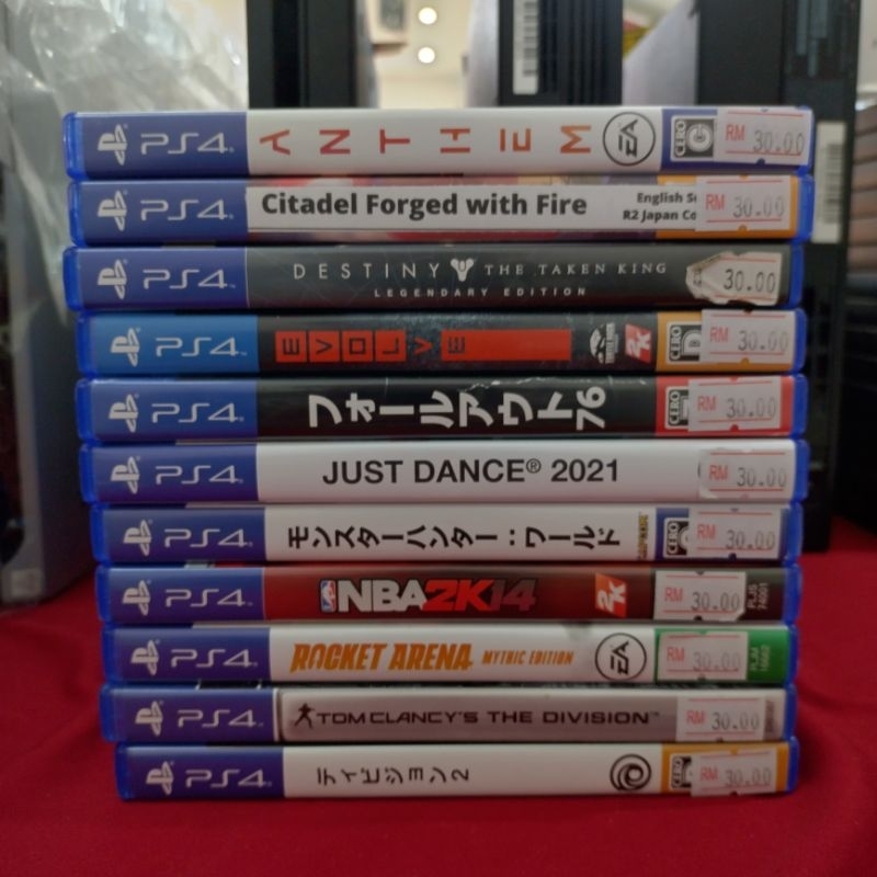 PS4 USED Game Various RM30 Titles (Pre-Owned) | Shopee Malaysia