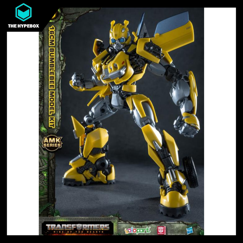 YOLOPARK - RISE OF THE BEASTS: AMK SERIES 16CM BUMBLEBEE MODEL KIT ...