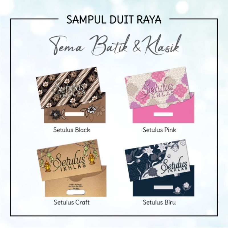 PROMOSI Sampul Duit Raya 2025 Mix Design Legend Murah Cantik Money ...