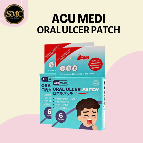 ACU MEDI Oral Ulcer Patch | Ubat Ulser Tampal | Shopee Malaysia