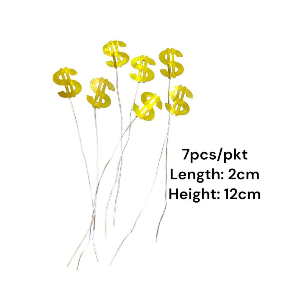 Ready Stock Money Tree Cake Topper Cupcake Topper Money Topper Money ...