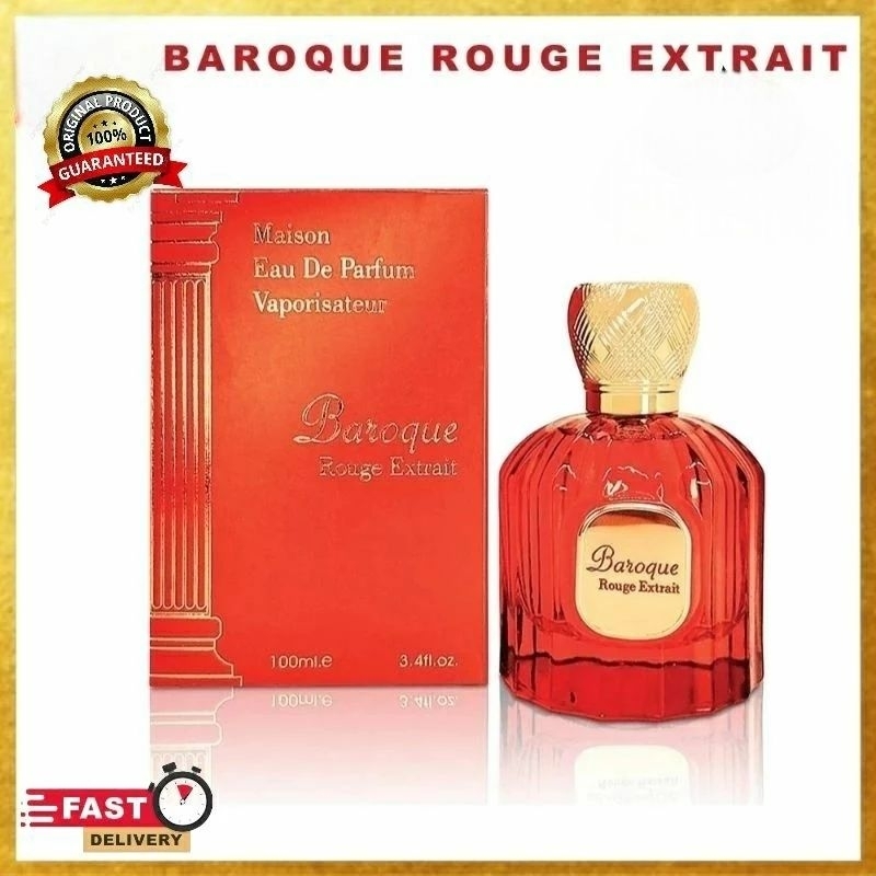 BAROQUE ROUGE EXTRAIT ~ 100 ML ORIGINAL BY MAISON ALHAMBRA UAE DUBAI ...