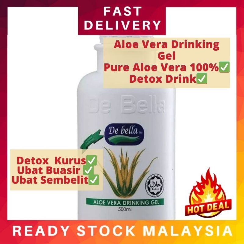 Debella Aloe Vera Drinking Gel Original 100% Pure Aloe Vera Juice ...