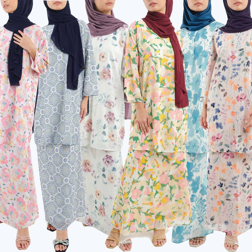 POPLOOK GIRANG BLOUSE & SKIRT | Shopee Malaysia