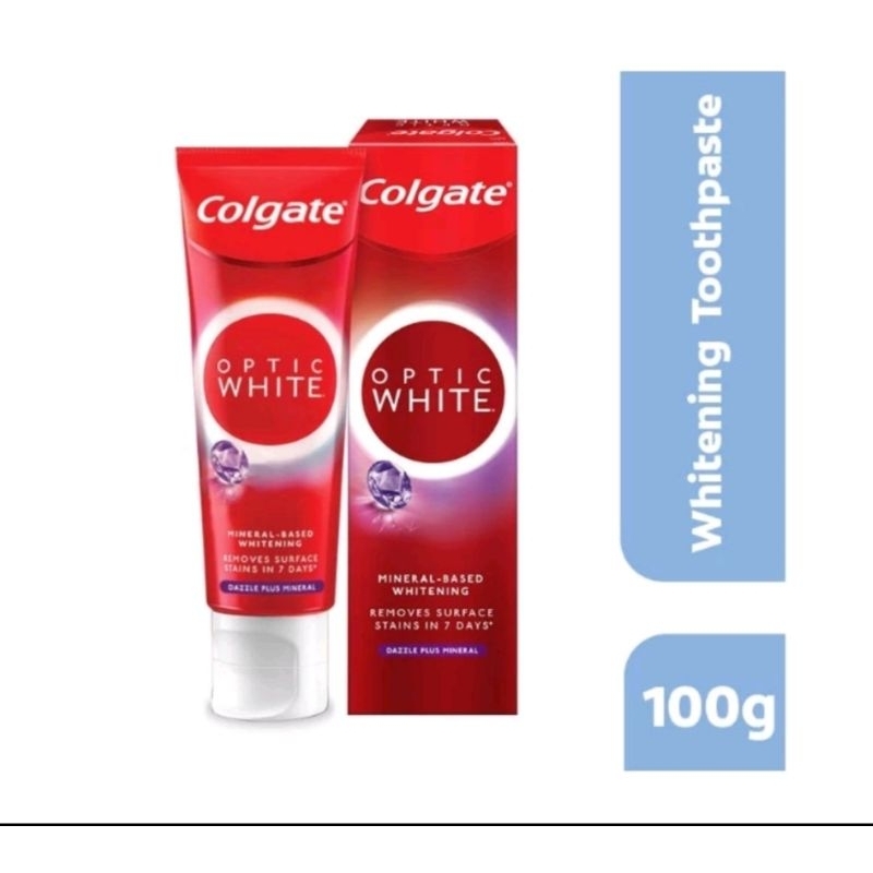 Colgate Optic White Dazzling White Toothpaste 100g | Shopee Malaysia
