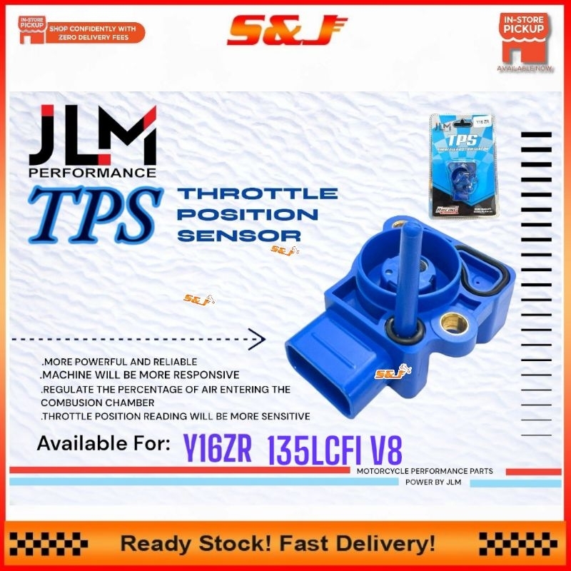JLM RACING TPS Y15ZR Y16ZR Y15 Y16 135LC FI LCV8 R15 MT15 SRL115 FI V1 ...
