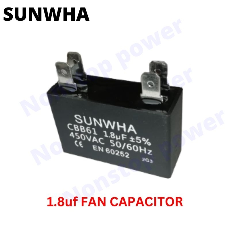 SUNWHA CBB61 Air Cond Fan Motor Running Capacitor 450VAC High Quality (1.5UF/1.8UF/2.0UF/2.5UF ...