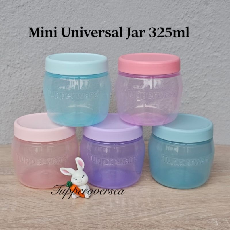 Tupperware Mini Universal Jar 325ml (1 PC) - Purple / Blue / Peach ...
