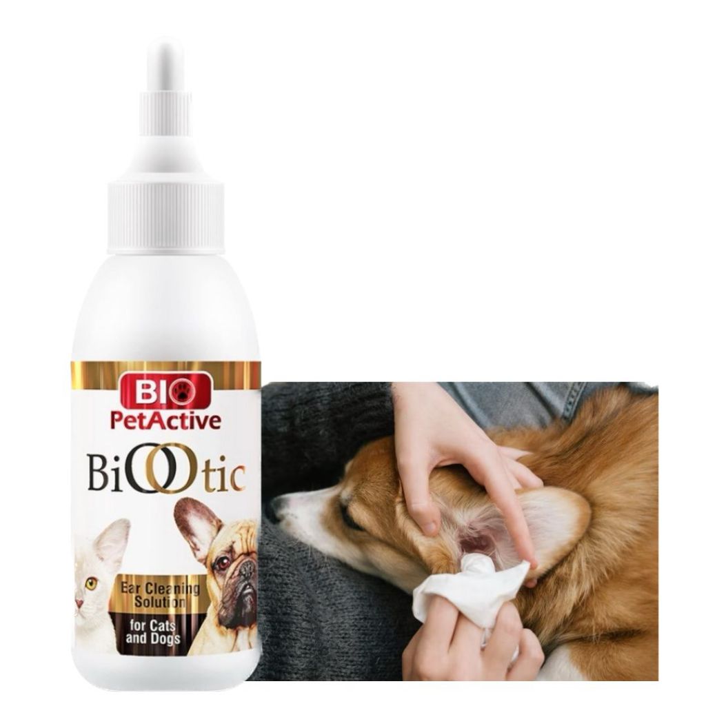 BioPetActive Bio-Otic Ear Cleaner 100ml Cat Dog Cuci Telinga Kucing ...