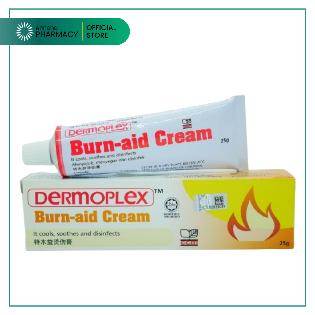 DERMOPLEX Burn-Aid Cream 25g | Shopee Malaysia