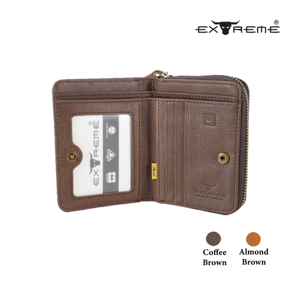 Extreme Dompet RFID | Dompet Kulit | RFID Full Grain Leather Fullzip ...