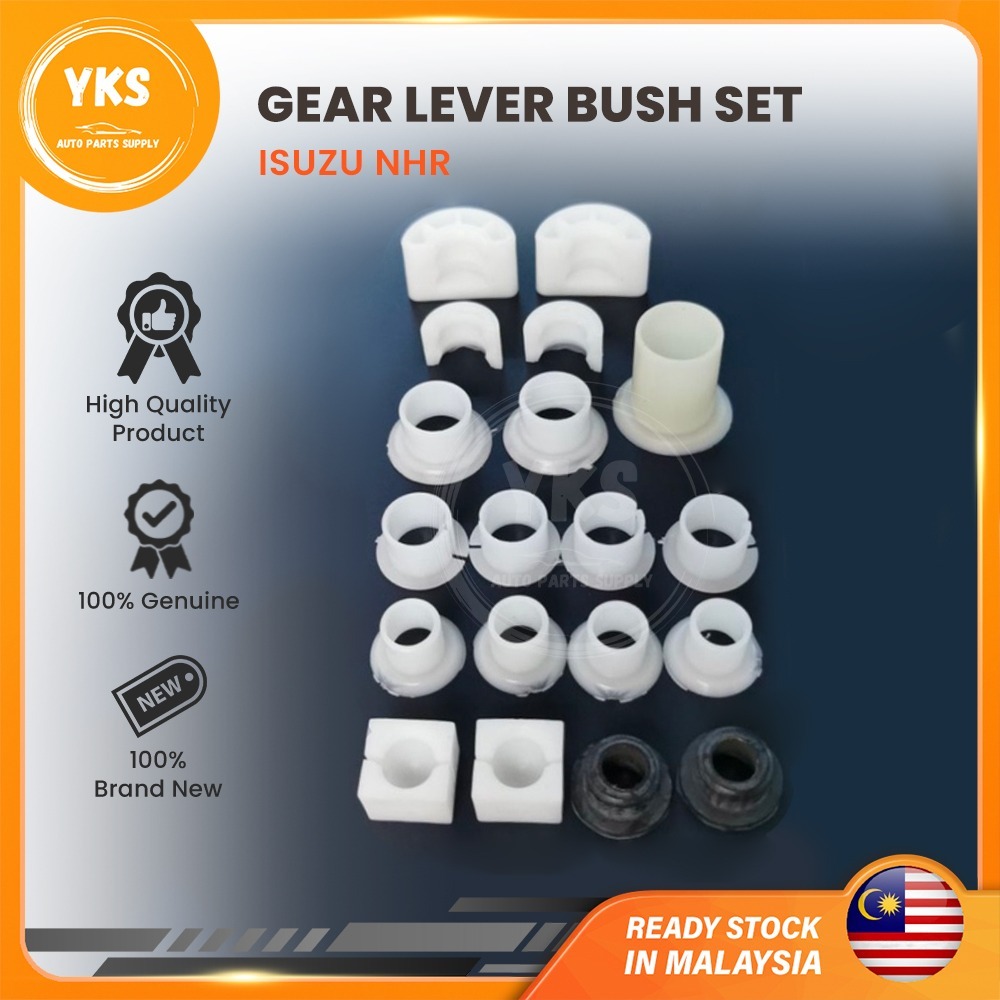 🔥ISUZU🔥ISUZU NHR GEAR LEVER BUSH SET (1 SET=19 PCS) TRANSMISSION GEAR ...