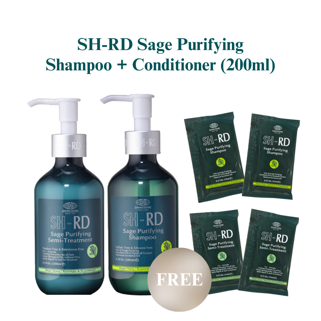 SH-RD Sage Purifying Shampoo + Conditioner Set |Oil control |SHRD ...