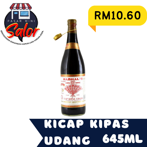 HABHAL'S KICAP LEMAK MANIS CAP KIPAS UDANG 645ml | Shopee Malaysia