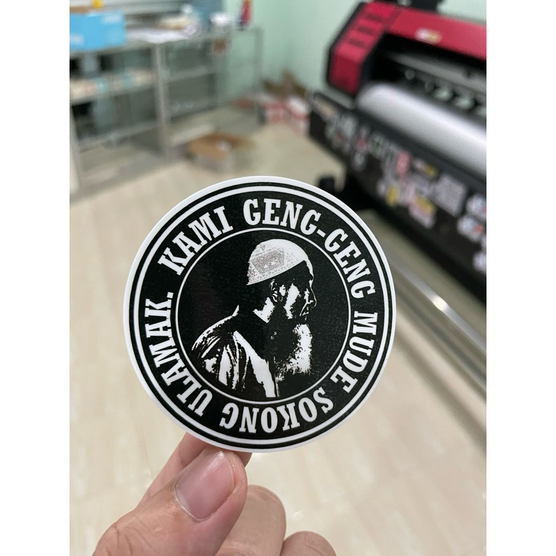 Stiker kami geng-geng muda sokong ulamak | Shopee Malaysia