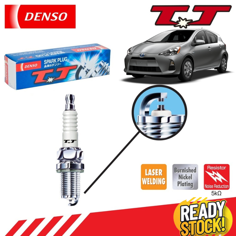 DENSO SPARK PLUG NICKEL TT PRICE 1 SET = 4 PCS K20TT TOYOTA PRIUS C ...