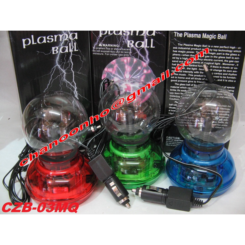 12v 3INCH Plasma Magic Ball Sphere Lightening Lamp with Hand-Touching | Shopee Malaysia