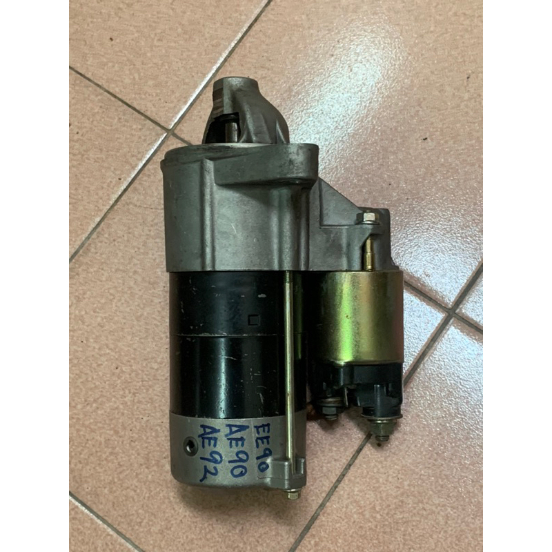 TOYOTA COROLLA CORONA EE90 AE90 AE92 half cut used 12V 9T starter ...