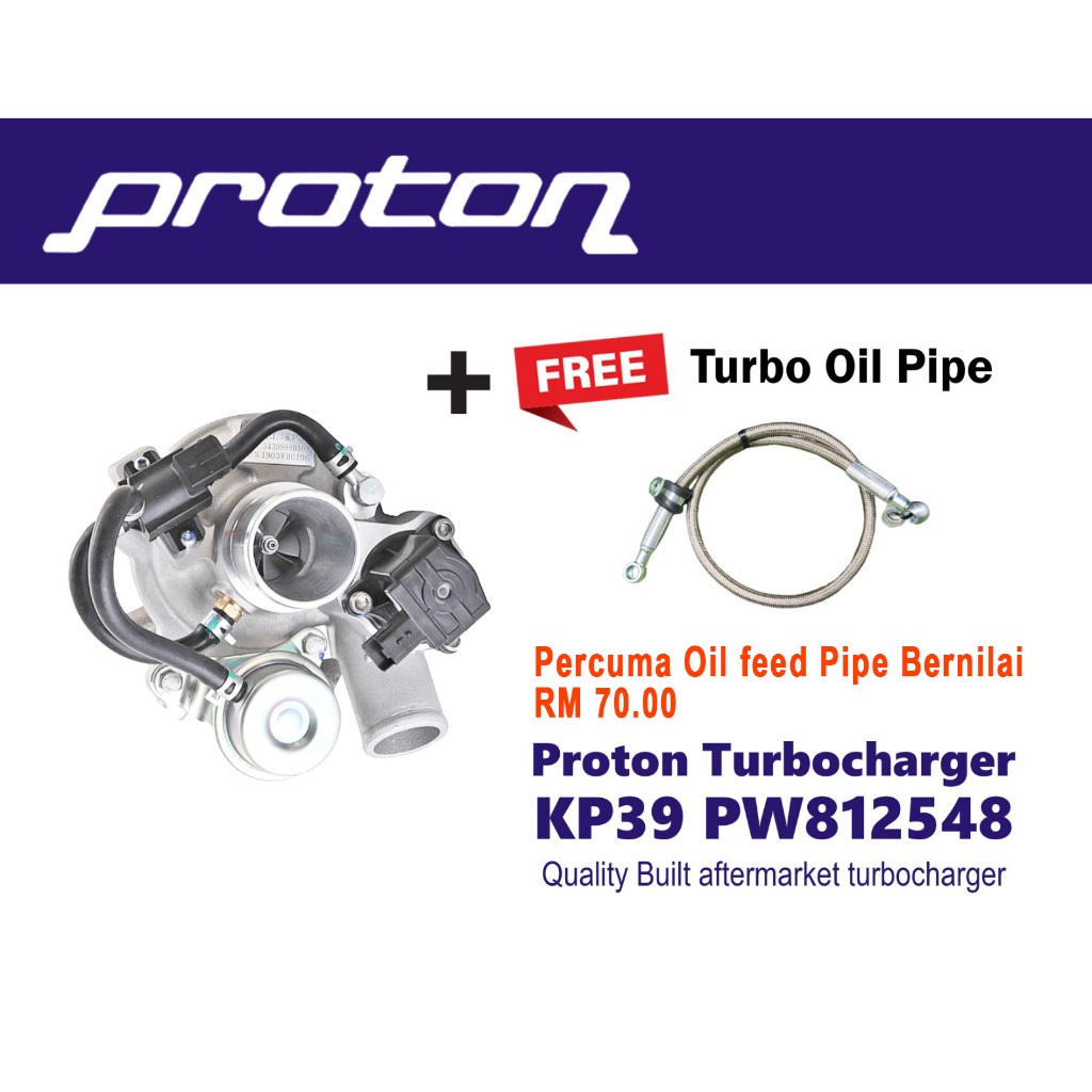 Turbo Turbocharger For Proton Exora Preve Suprima S 1.6L S4PH CFE KP39 ...