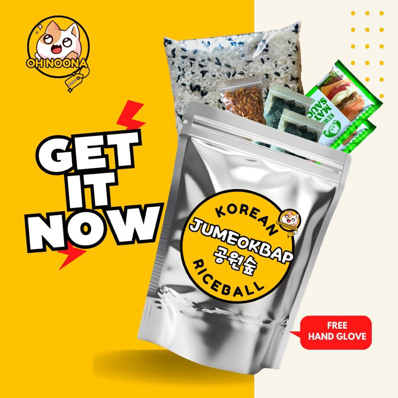 OH NOONA | Korean Rice Ball Ala Kfry DIY Kit | Shopee Malaysia
