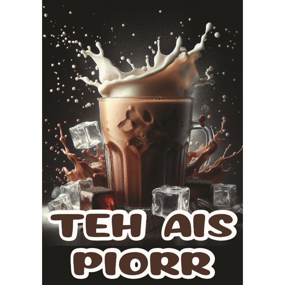 Sticker Air Balang Waterproof Pelbagai Perisa Design 2024 | Shopee Malaysia