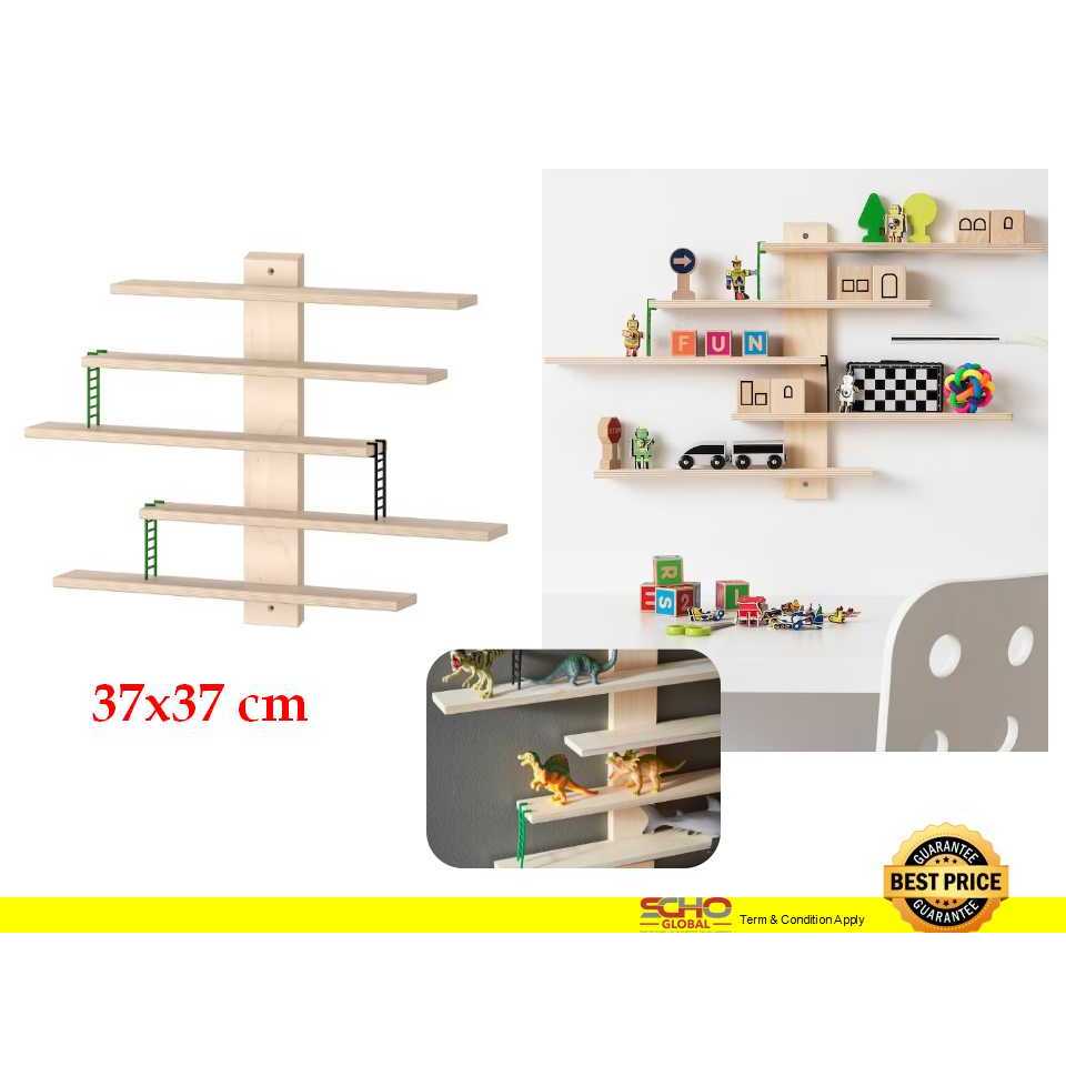 IKEA-LUSTIGT Wall shelf, 37x37 cm | Shopee Malaysia