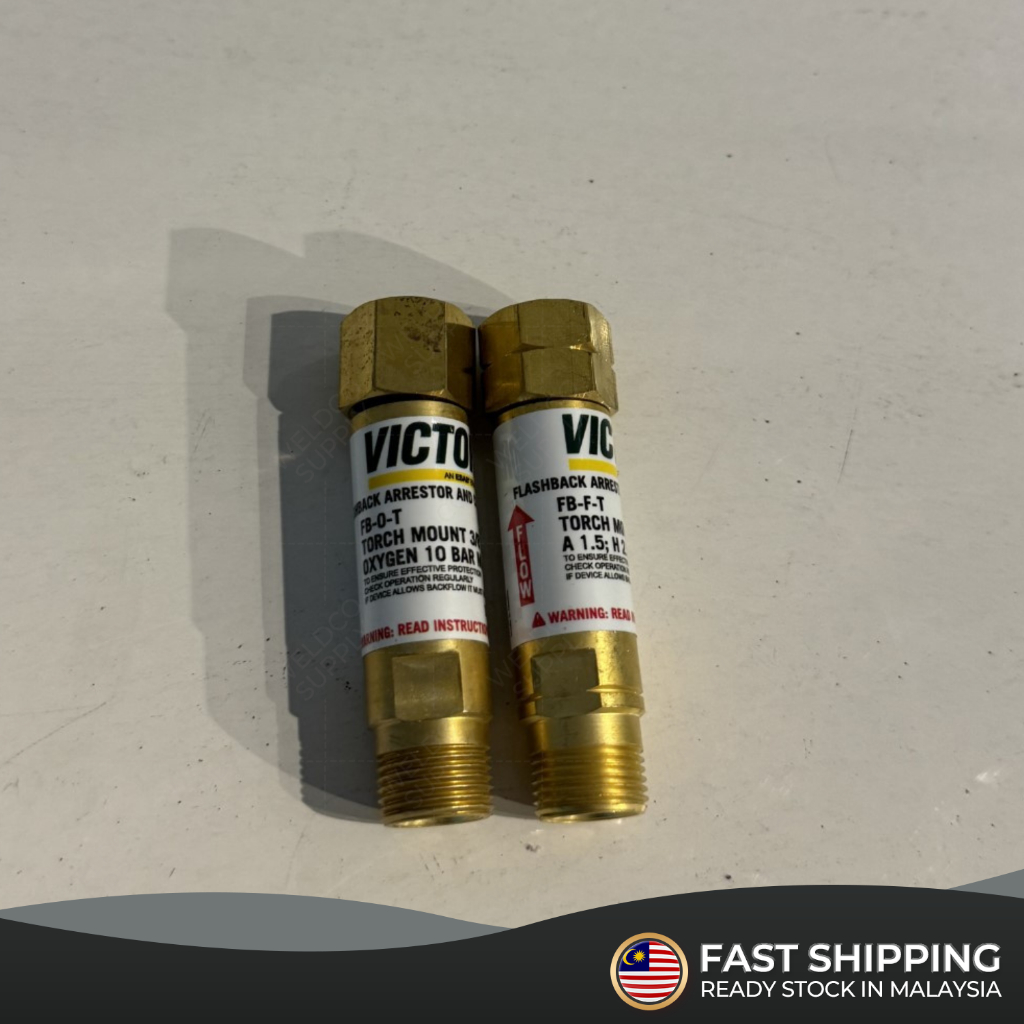 VICTOR Flashback Arrestor FB-F-T Oxygen & Fuel (Torch) 🔥PREMIUM QUALITY ...