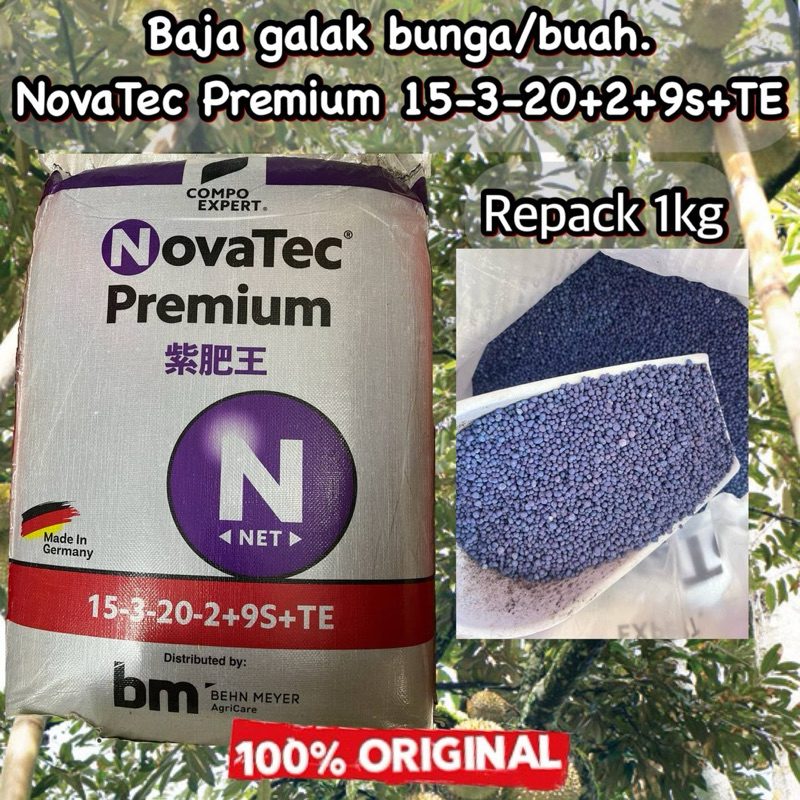 Novatec premium 15-3-20-2+9S+TE / baja pokok Limau ,Mempelam,Durian dan ...