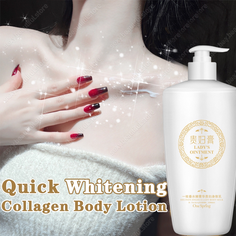 Whitening body lotion 500ml Permanent whitening Moisturizing ...