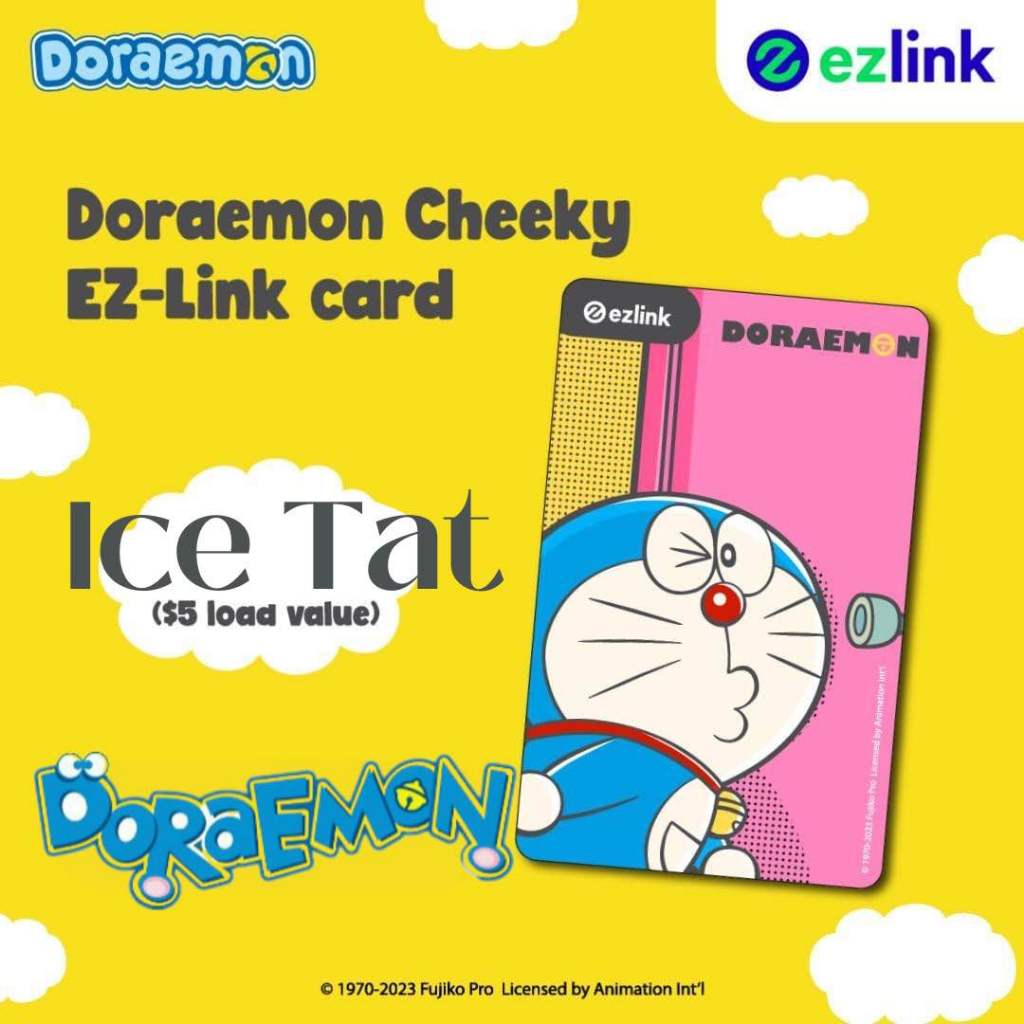 Doraemon 小叮当易通卡Sanrio Series MY melody kiki&lala kuromi Ezlink Card ...