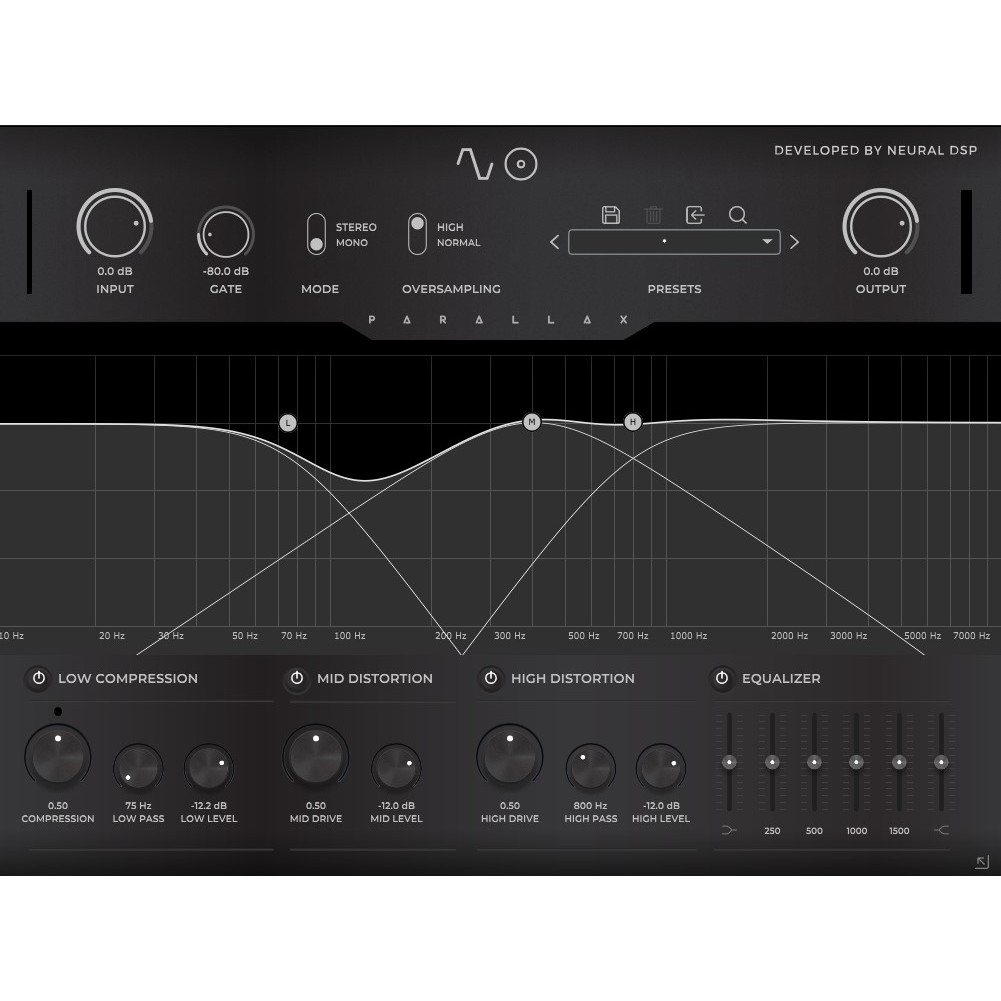 Neural DSP Parallax BASS Distort Guitar Effect Processing VST AAX ...