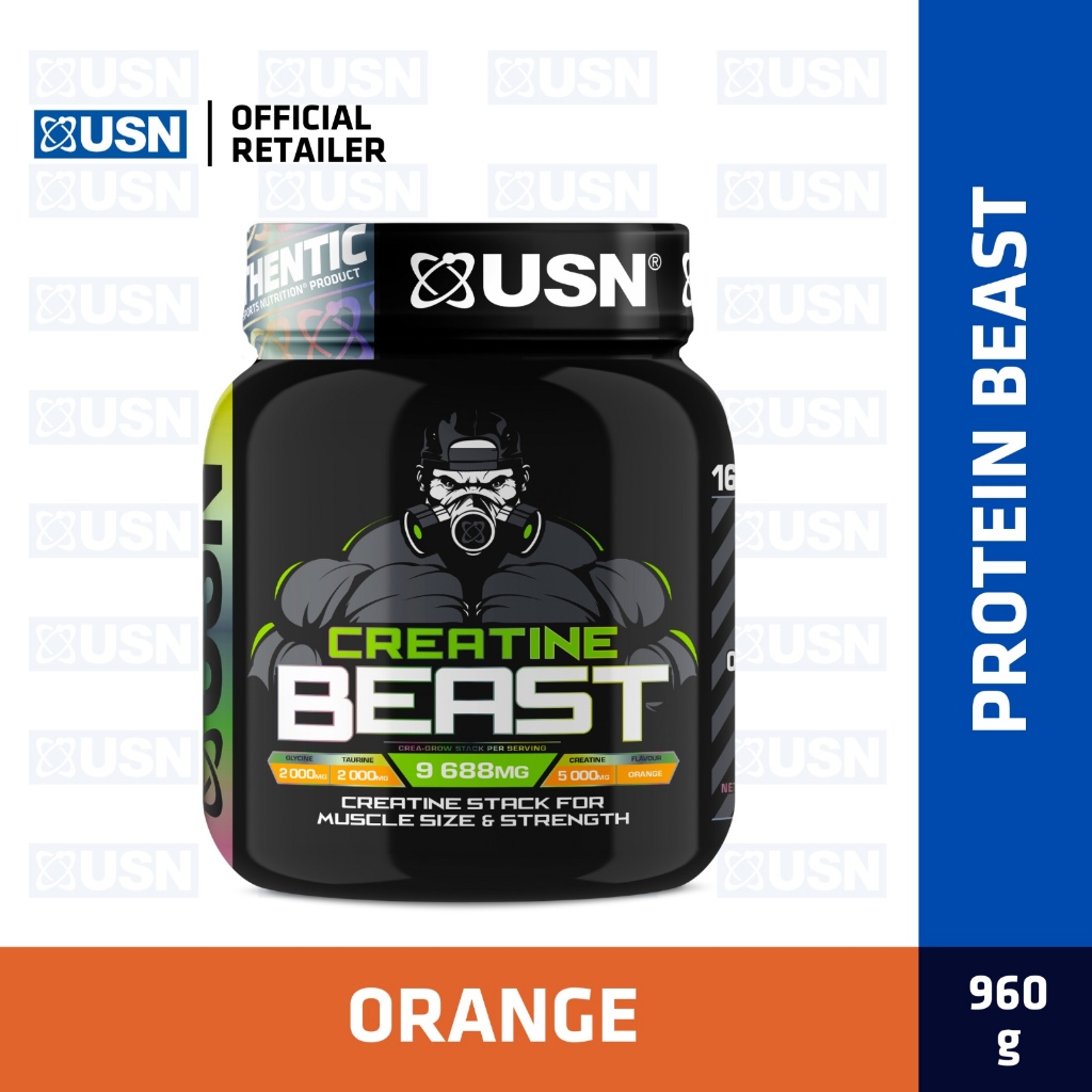 USN Creatine Beast Stack For Muszle Size & Strength | Shopee Malaysia