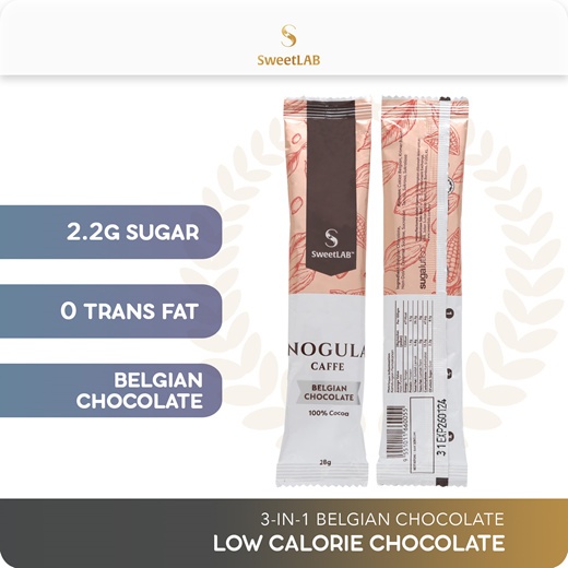 SweetLab NOGULA BELGIAN CHOCOLATE - 1 sachet | Shopee Malaysia