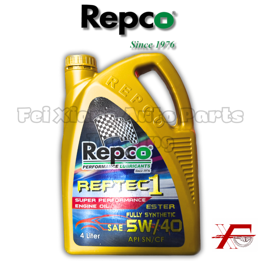 REPCO Reptec 1 5W/40 API SN/CF Ester & PAO Fully Synthetic Super ...
