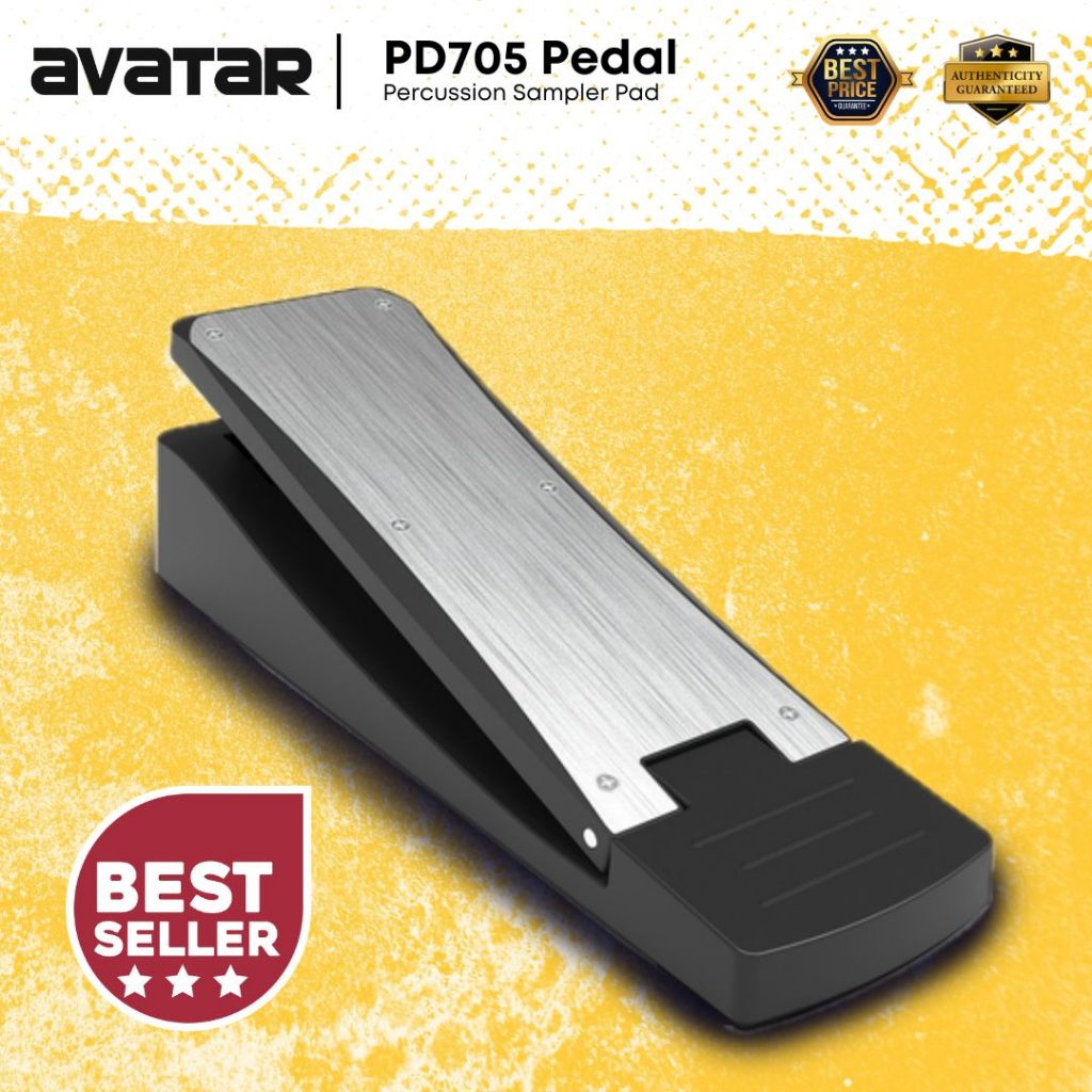 AVATAR HiHat / Bass Drum Pedal for Avatar PD705 Tabletop Drum Kit ...