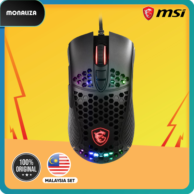 Msi Pro Wired M99 RGB Gaming Mouse | Shopee Malaysia