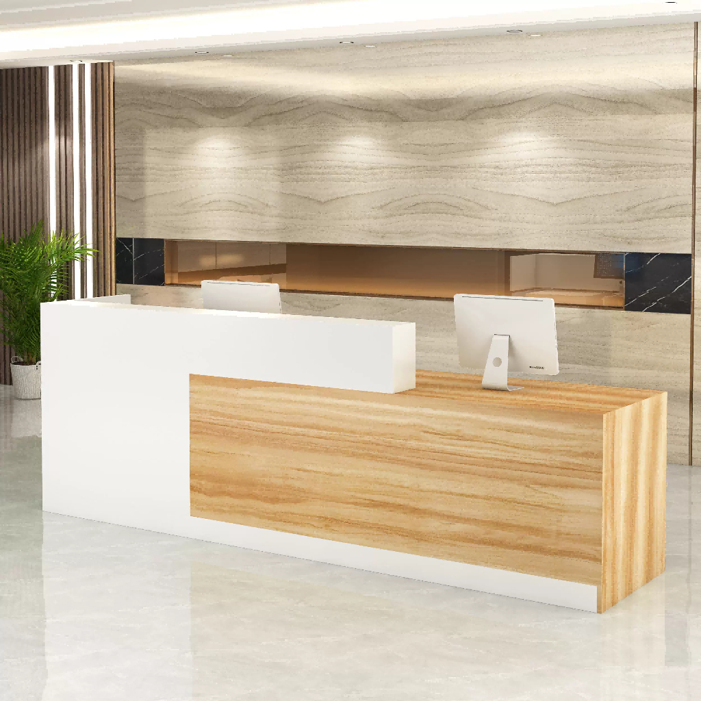 【Ready Stock】Cashier Table Counter Store Cashier Reception Bar Table ...