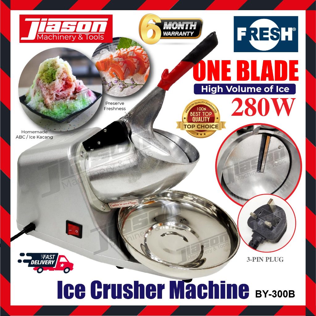 [NEW] FRESH BY-300B / BY300B One Blade Ice Crusher Machine 280W ...