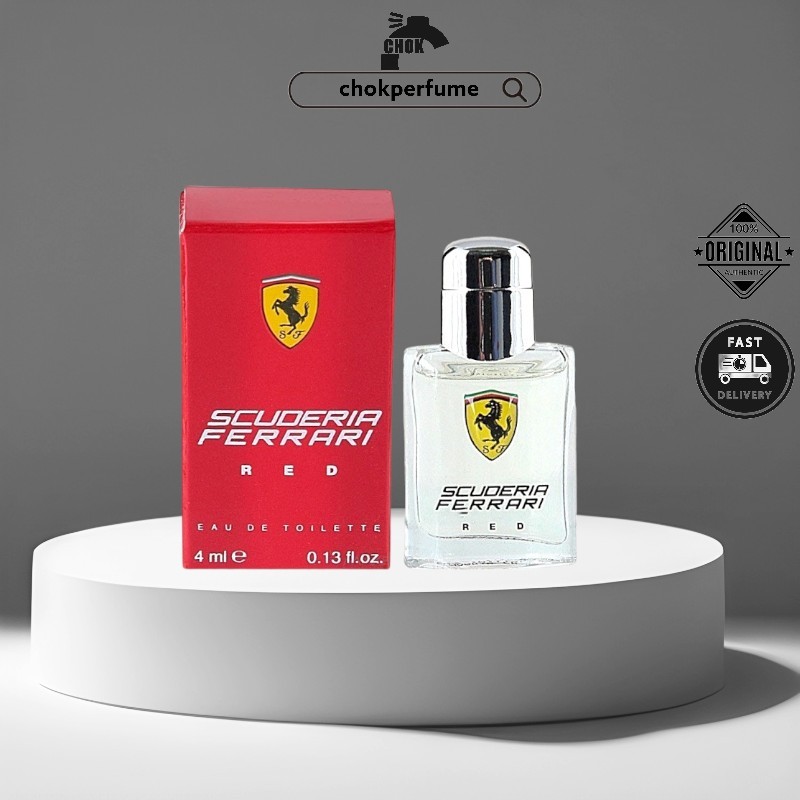 Ferrari Red EDT 4ml Perfume Miniature (M) | Shopee Malaysia