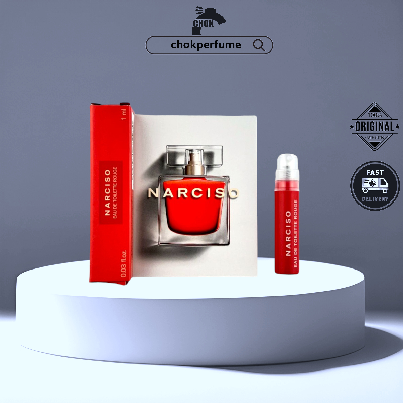 Narciso Rodriguez Narciso Rouge EDT 1ml Perfume Sample Vial (W ...