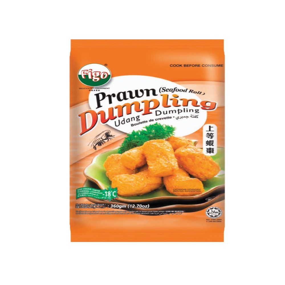 Figo Premium Prawn Dumpling 20pc. 360gm Frozen Halal | Shopee Malaysia