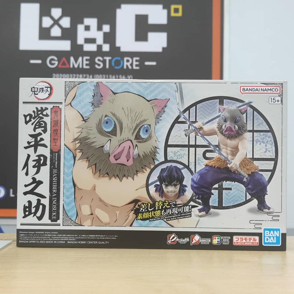 [Ready Stock] Bandai Demon Slayer Model Kit Hashibira Inosuke | Shopee ...