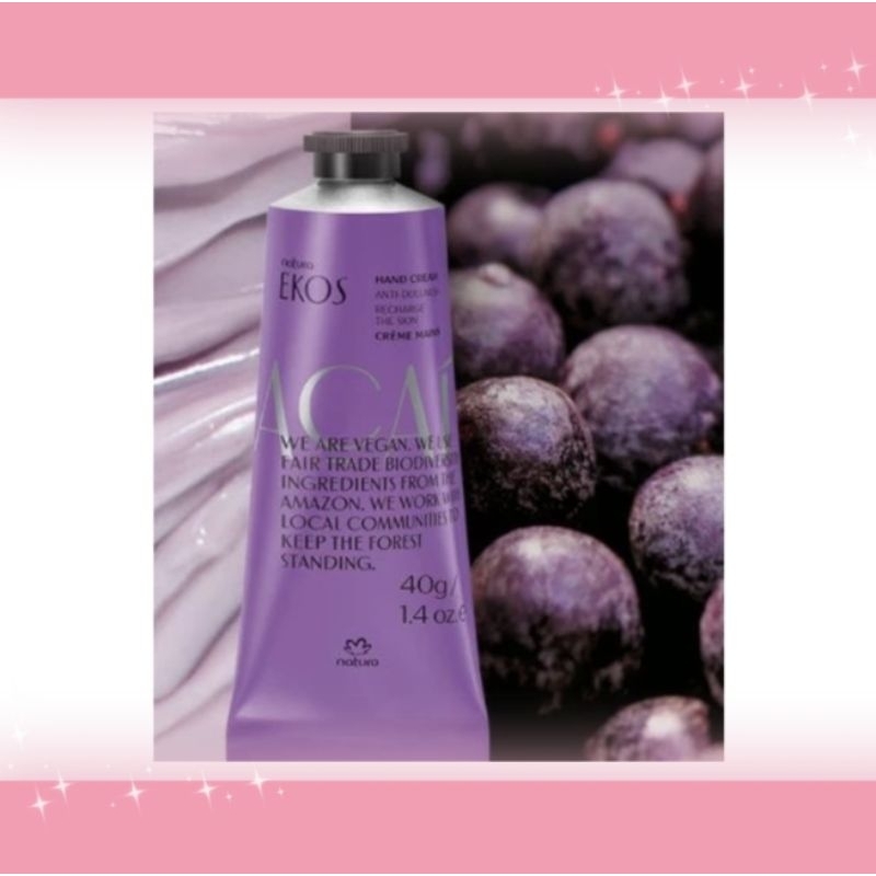 EKOS ACAI Energizing Handcream 40g | Shopee Malaysia