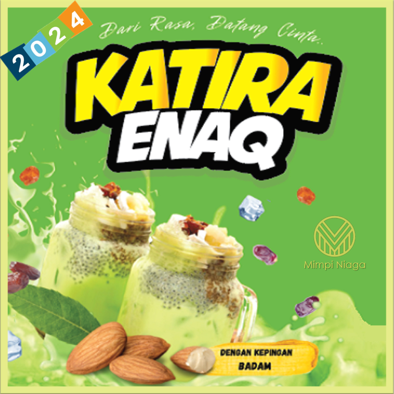 [13 BAHAN] KATIRA ENAQ | AIR KATIRA DIY | SET LENGKAP KATIRA PATI ...