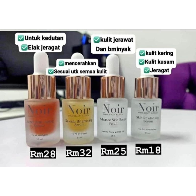 MINI SERUM NOIR 5.5ML READY STOCK | Shopee Malaysia