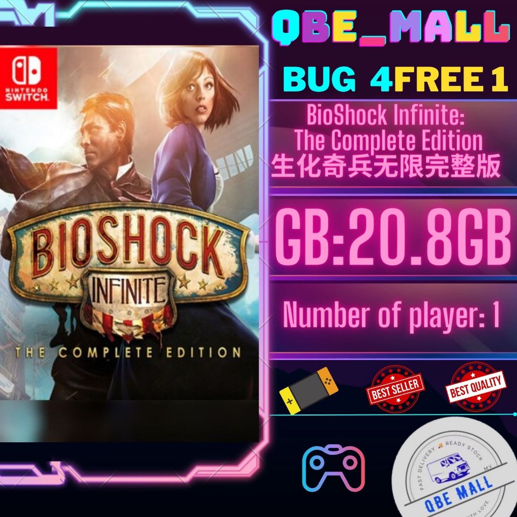 BioShock Infinite: The Complete Edition 生化奇兵无限数字版完整版 合集 (Nintendo ...