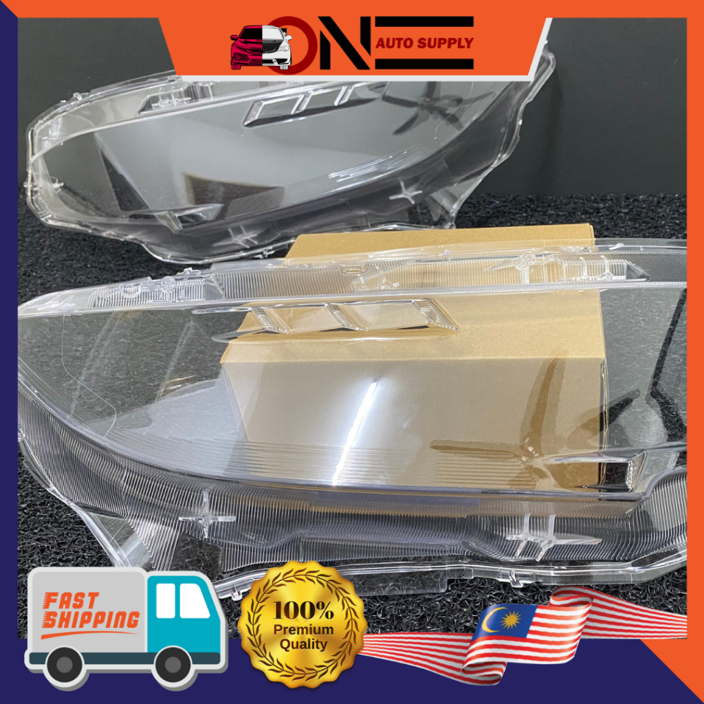 Honda Civic FC TCP Original Quality headlamp cover cover lampu civic fc ...