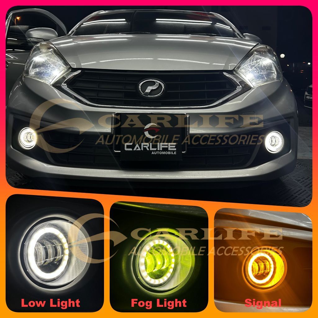Perodua Myvi Icon 4 in 1 LED Fog Lamp | Shopee Malaysia