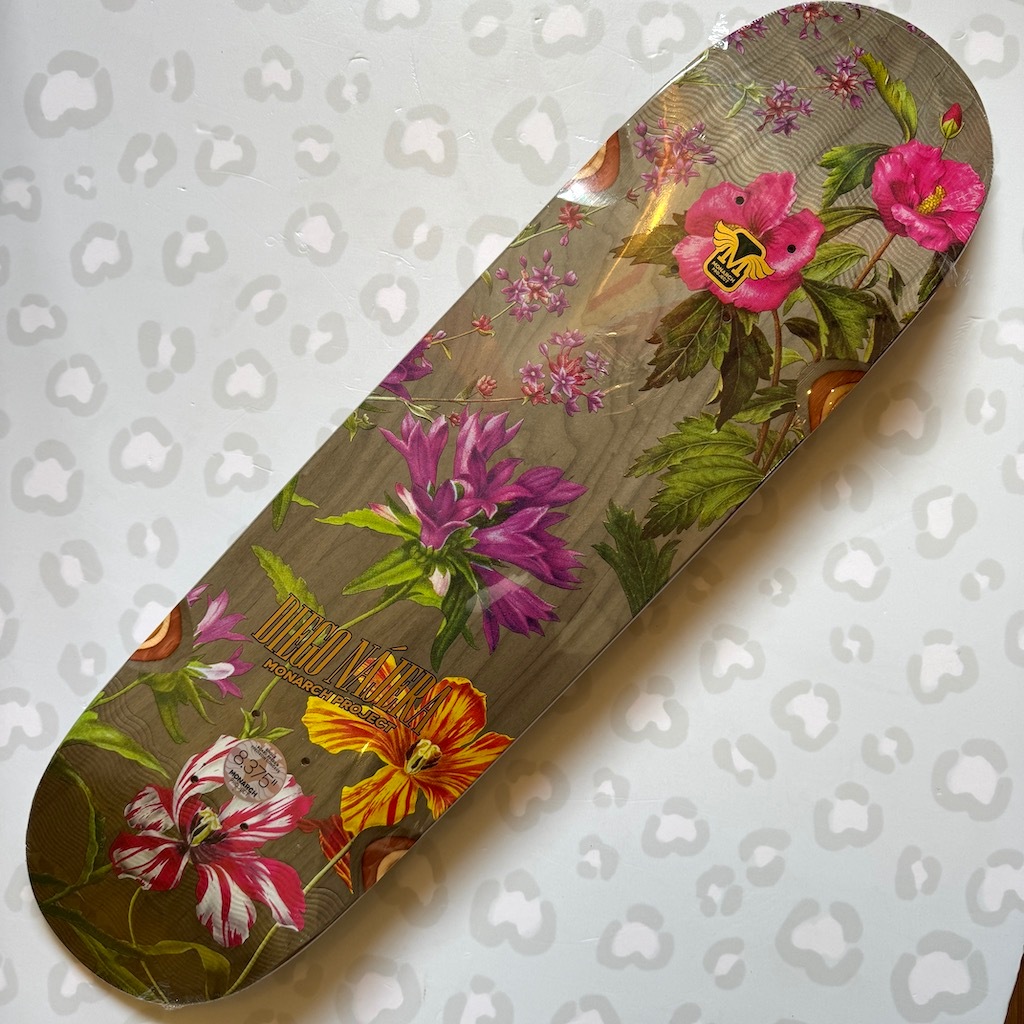 MONARCH PROJECT - Diego Botanic 90s Shape Skateboard Deck | Shopee Malaysia